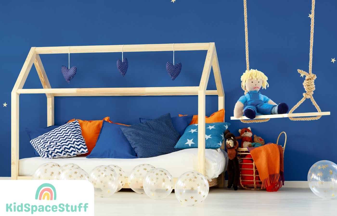 Blue Kids Room Color Scheme Ideas - KidSpaceStuff